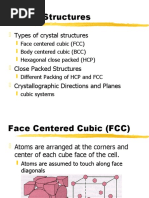 FCC (111) Plane Density Analysis | PDF