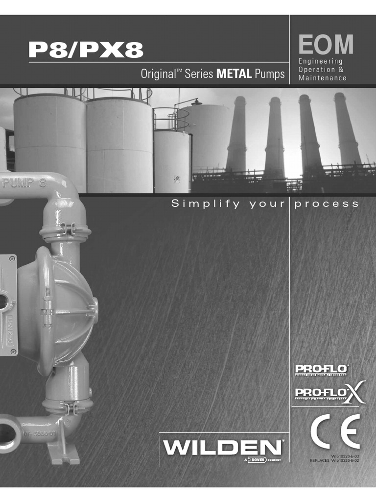 P8 PX8 Metal Eom | PDF | Pump | Valve