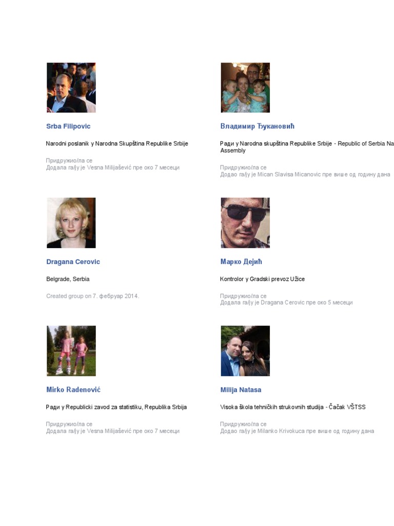 Srba Filipovic Владимир Ђукановић | PDF