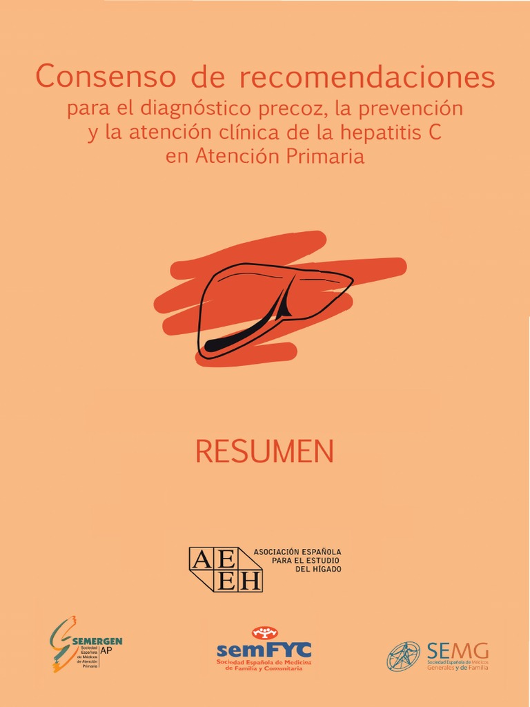 Consenso Hepatitis C-Resumen | PDF | Hepatitis C | Virus de la hepatitis C