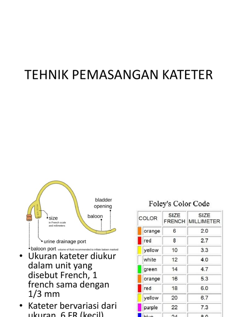 Tehnik Pemasangan Kateter | PDF | Kesehatan Holistik