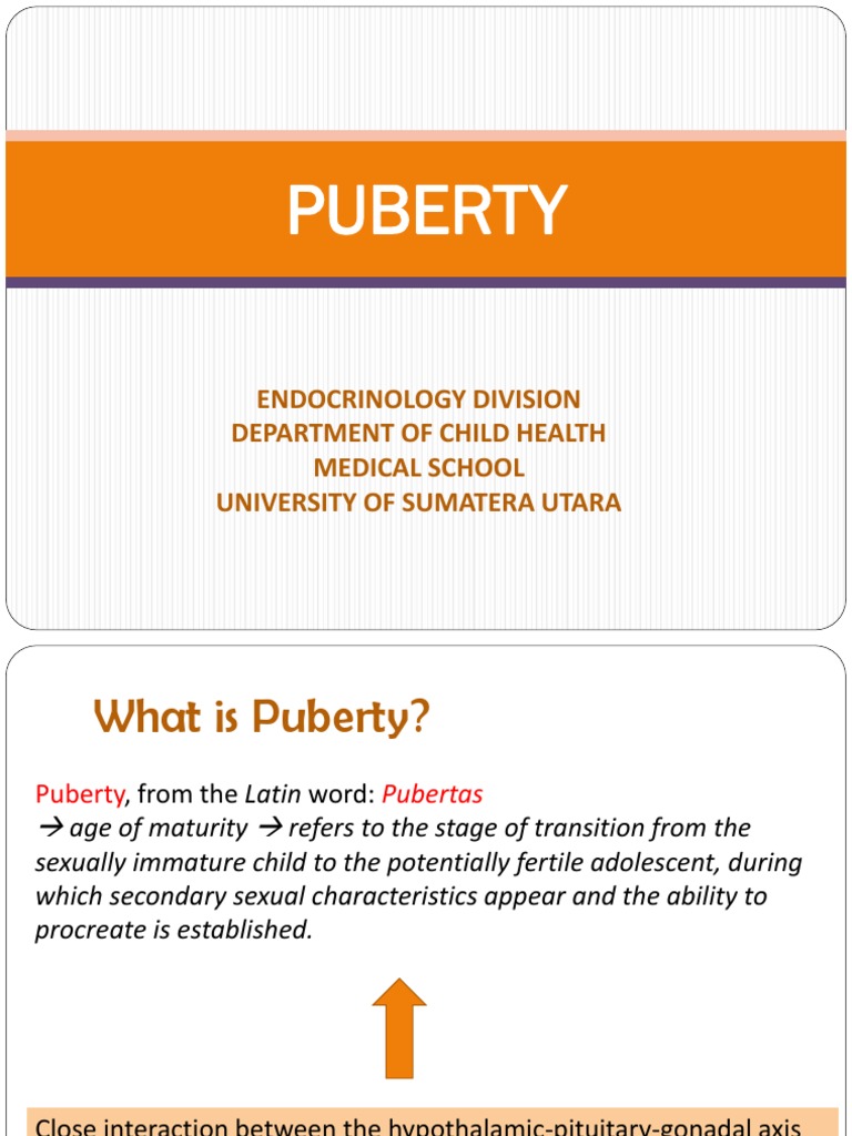 Understanding Puberty and Hormonal Changes | PDF | Puberty ...