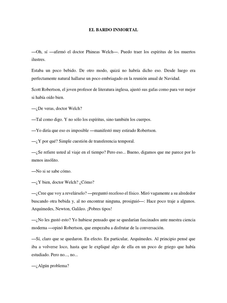 El Bardo | PDF | William Shakespeare