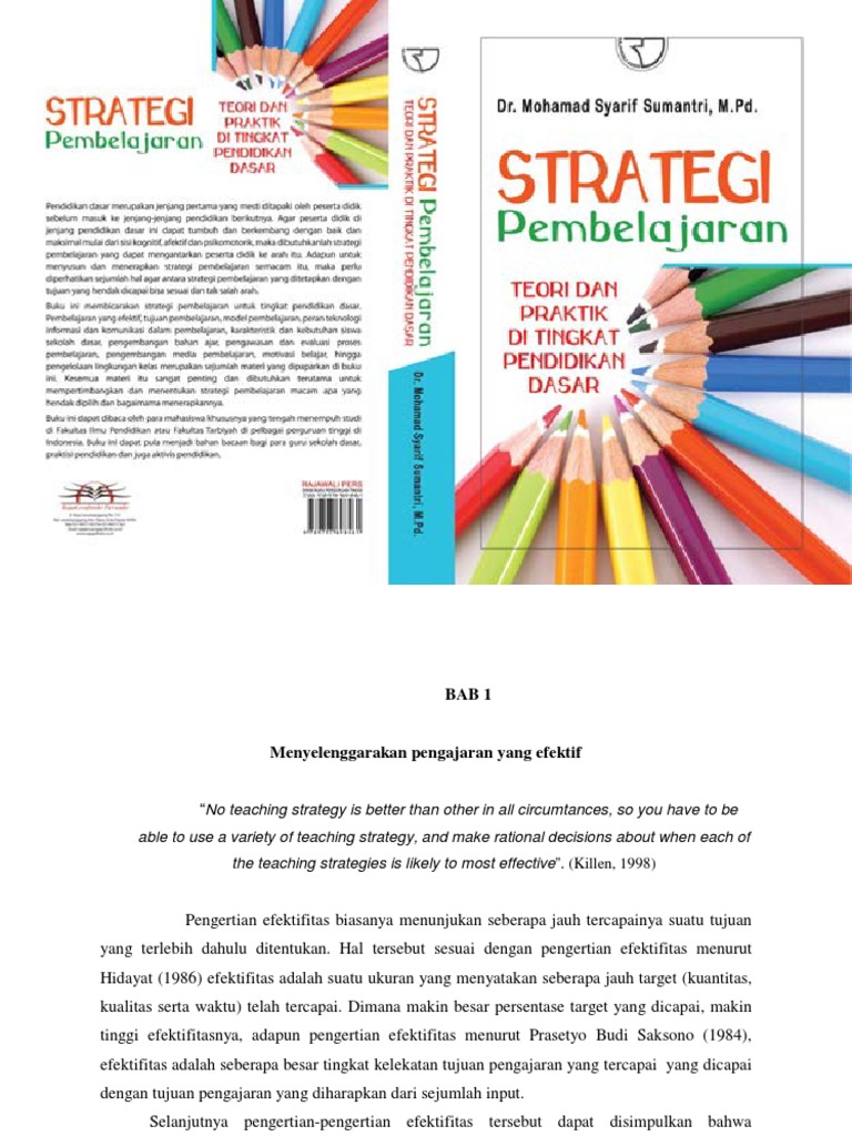 Strategi Pembelajaran PDF | PDF