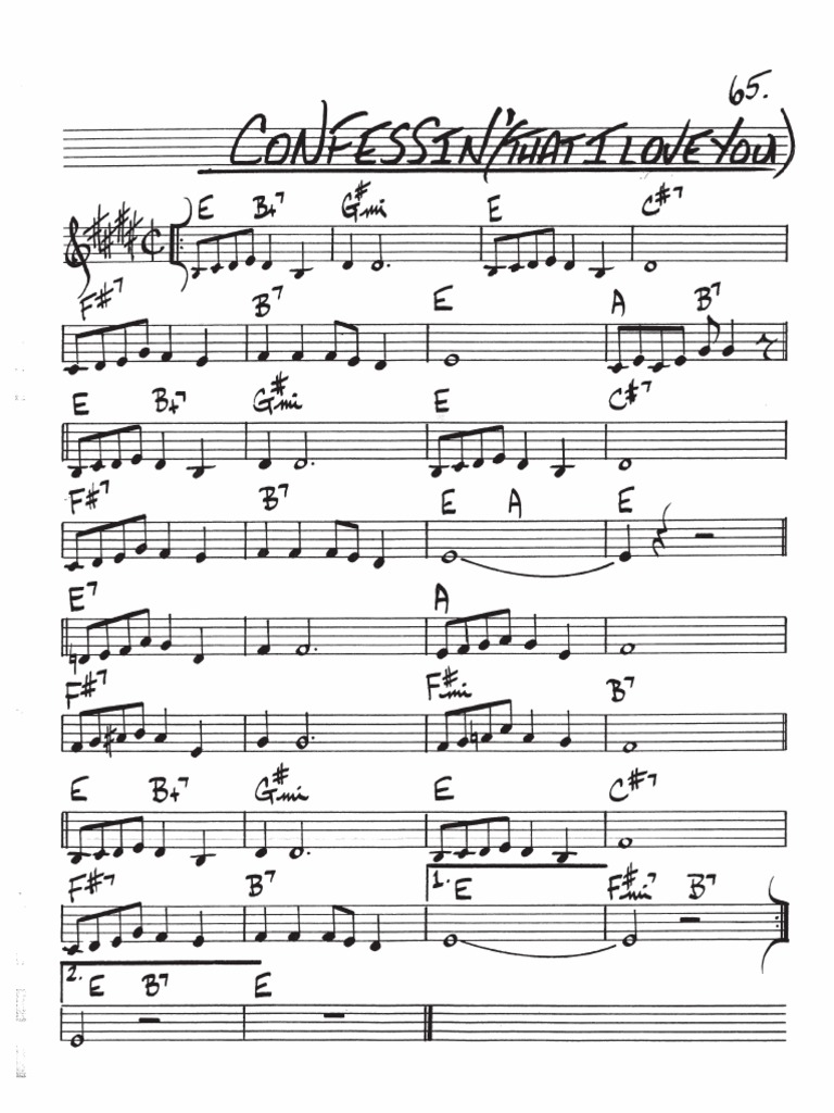 I'm Confessin | PDF