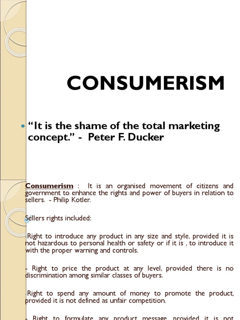 18 Consumerism | PDF | Consumerism | Marketing