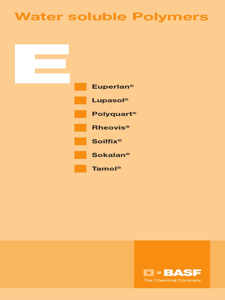 Water Soluble Polymers | Density | Viscosity