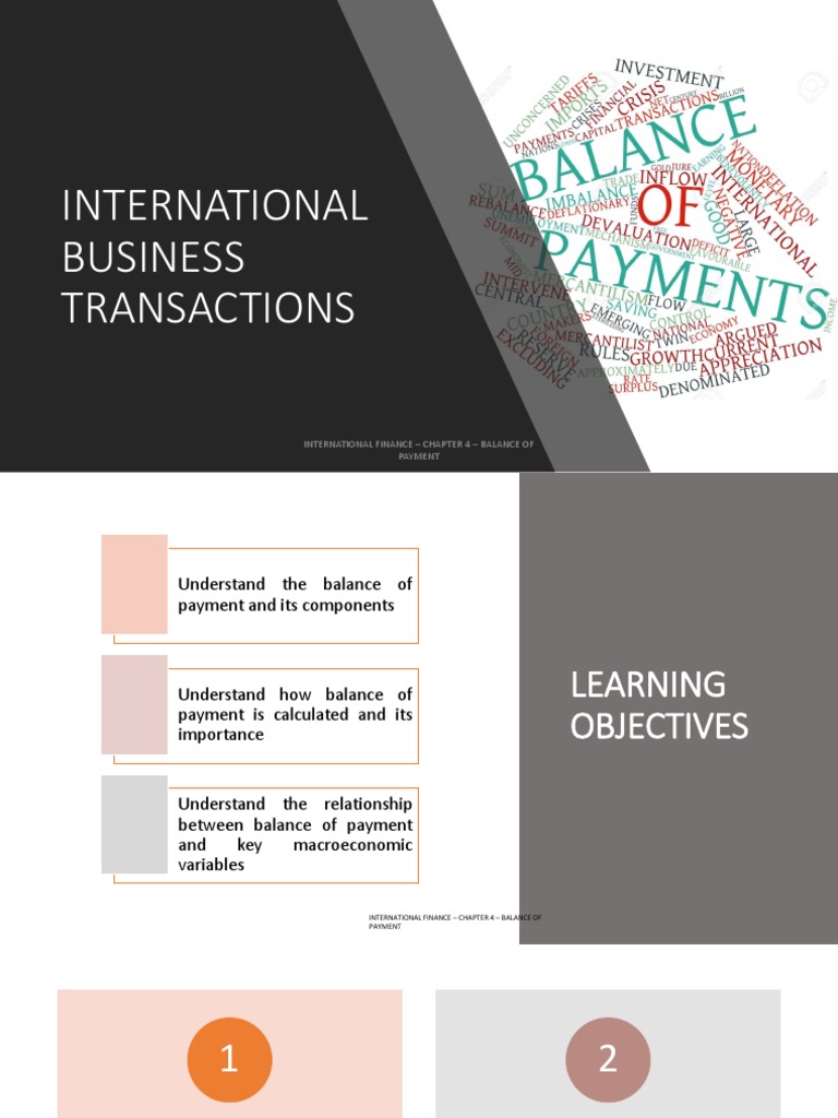 Understanding Balance of Payments | PDF | Balance Of Payments ...