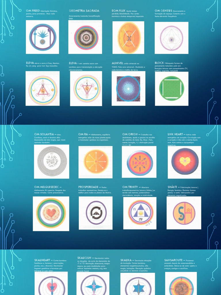 Simbolos de Cura | PDF | Religião e crença | Natureza