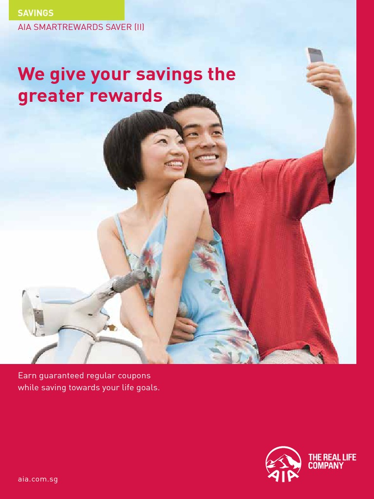 Aia Smart Reward Saver | PDF | Insurance | Life Insurance