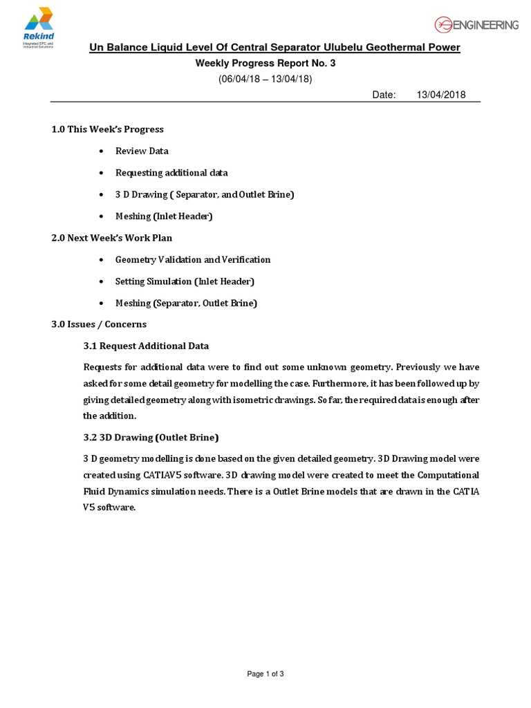 CFD Progress Report | PDF | Computational Fluid Dynamics | Computer ...