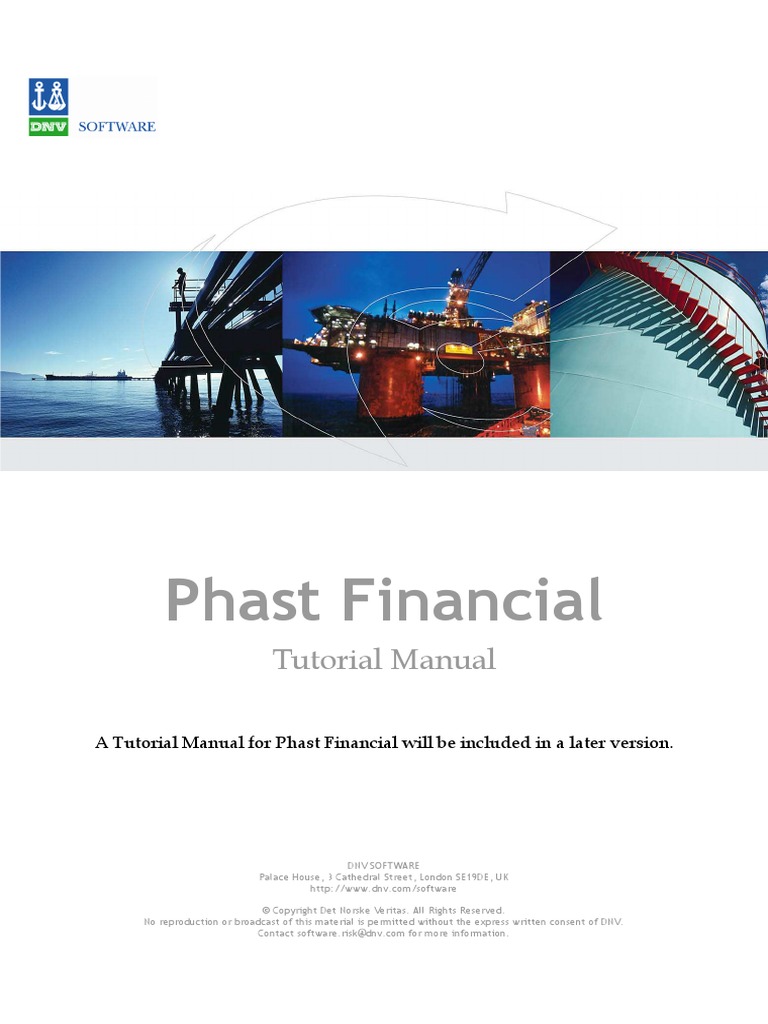 Phast Financial: Tutorial Manual | PDF