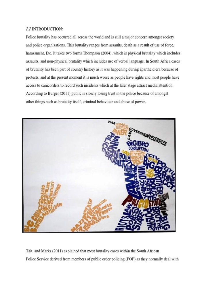Research Proposal | PDF | Police Brutality | Police