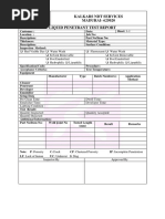 DPT Test Report Format | PDF