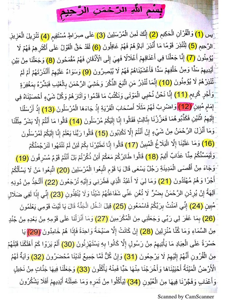 Surat Yassin | PDF