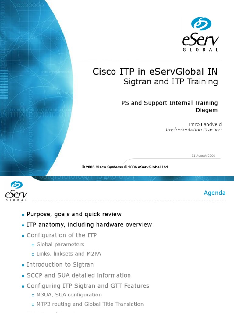 Training ITP Training v0.20 | PDF | Computer Network | Internet Protocols