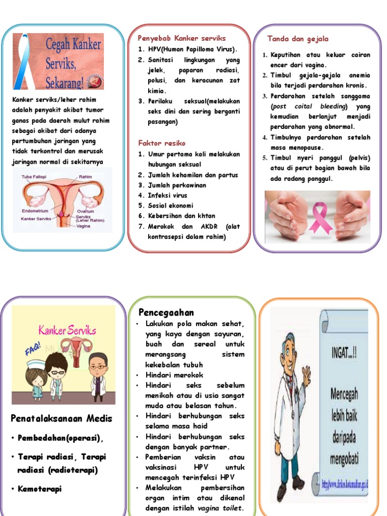 Leaflet Serviks | PDF