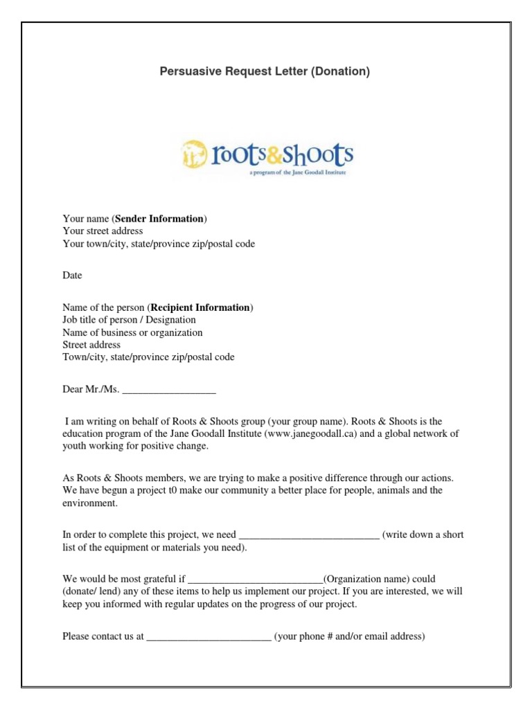 Direct and Persuasive Letter Samples | PDF