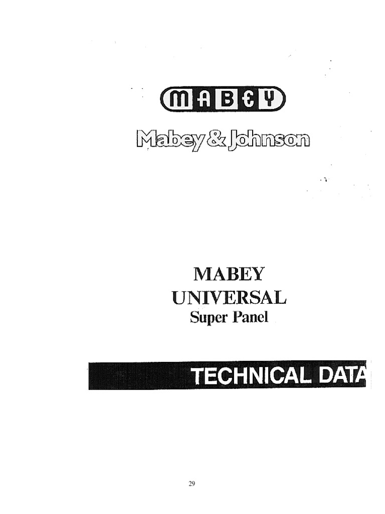 Mabey Universal | PDF