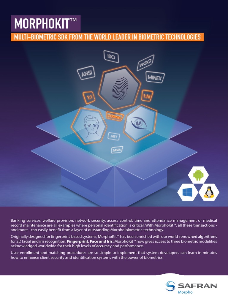 Morpho Integrators Kit en | PDF | Biometrics | Information Technology ...