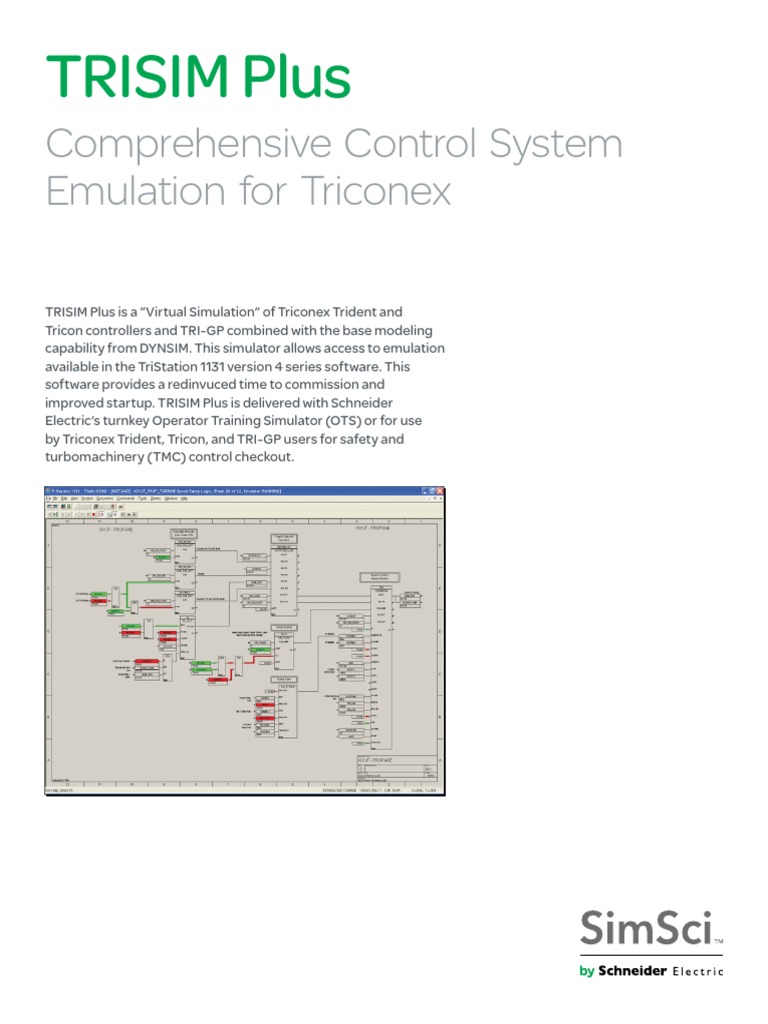 Datasheet SimSci TRISIMPlus | PDF | Simulation | Emulator