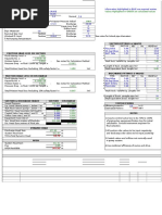 Pump Sizing Calculation Sheet | PDF | Pump | Horsepower