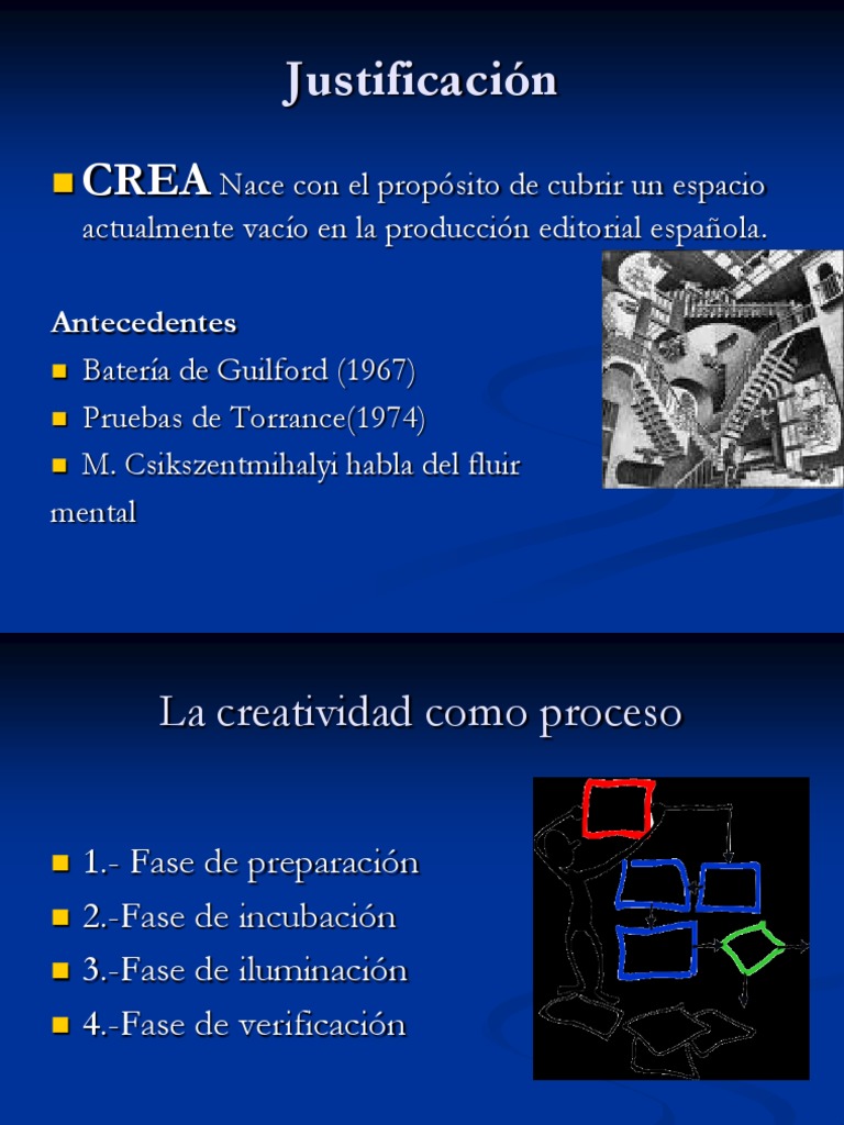 TEST Crea | PDF | Creatividad | Modificación de comportamiento