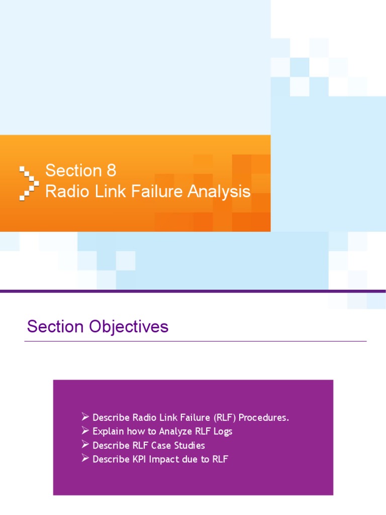 Radio Link Failure PA2 | PDF | Network Architecture | Physical Layer ...