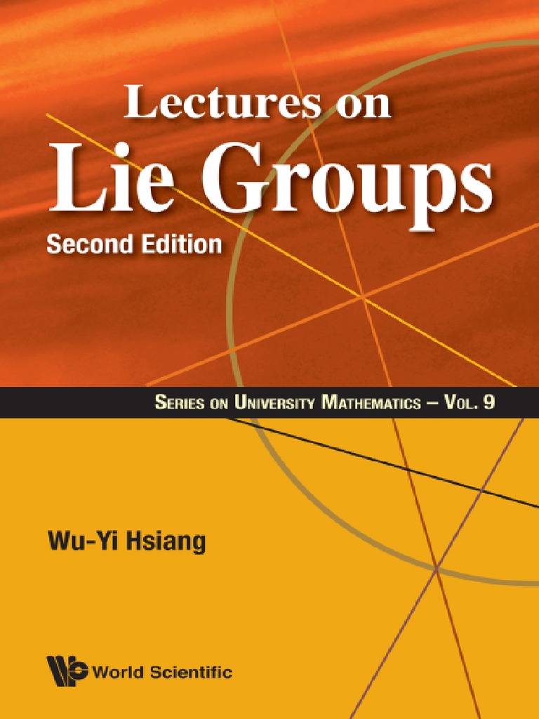 Lectures on Lie Groups, Second Edition | Representation Theory | Linear Map