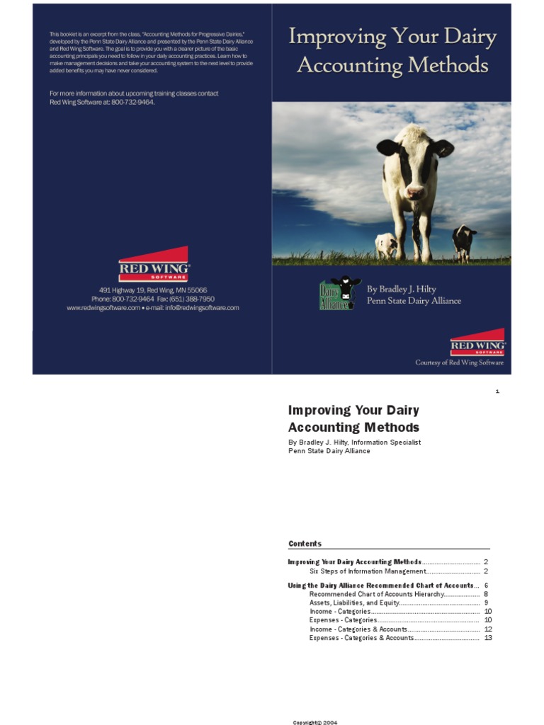 Dairy Accounts | PDF | Dairy Farming | Expense