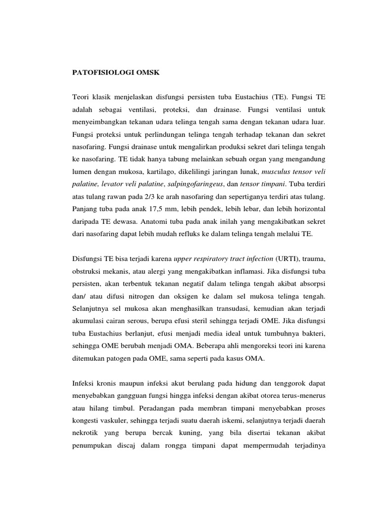 Patofisiologi Omsk | PDF
