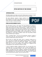 Concrete Mix Design Strengths & Ratios | PDF