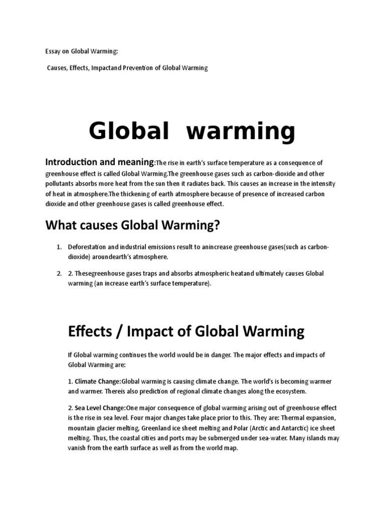 essay-on-global-global-warming-greenhouse-effect