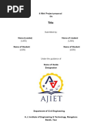 MDP Front Page | PDF