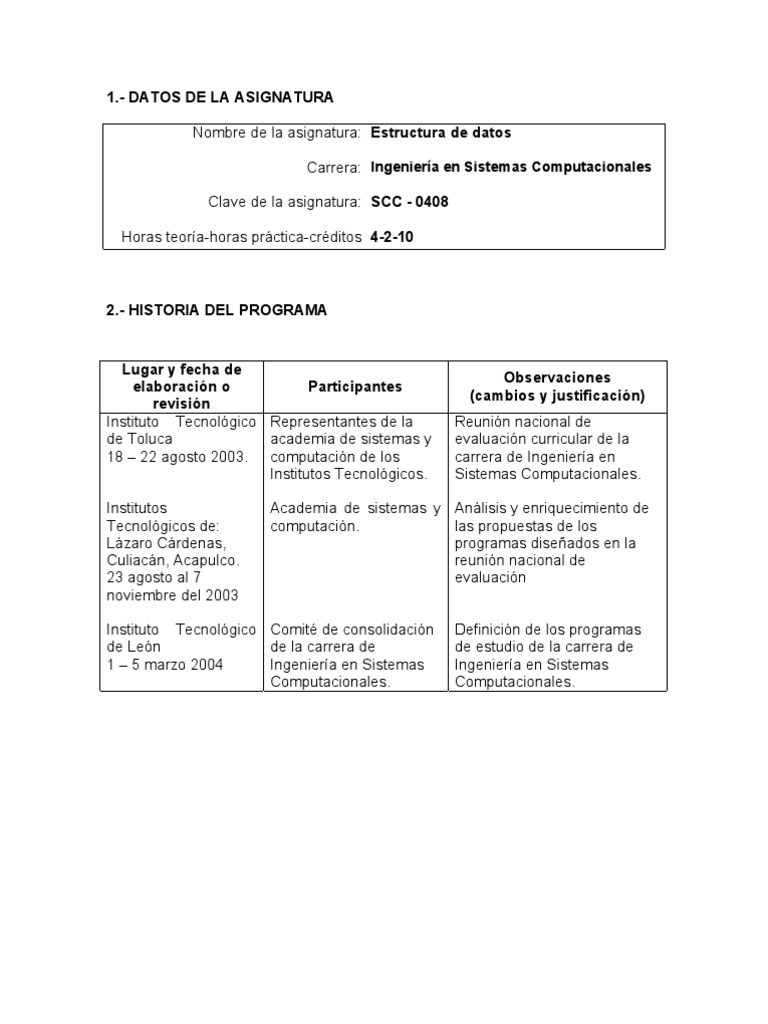 Estructura de Datos - ISC | PDF | Teoría de la complejidad ...