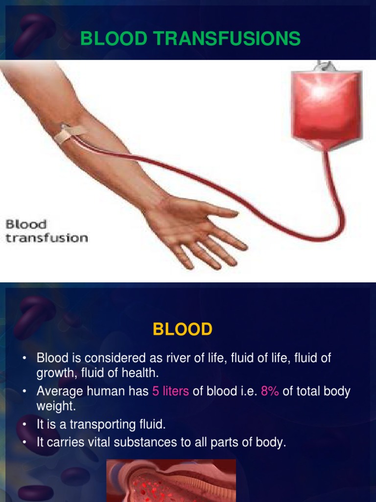 Blood Transfusion Procedures and Protocols | PDF | Blood Type | Blood ...