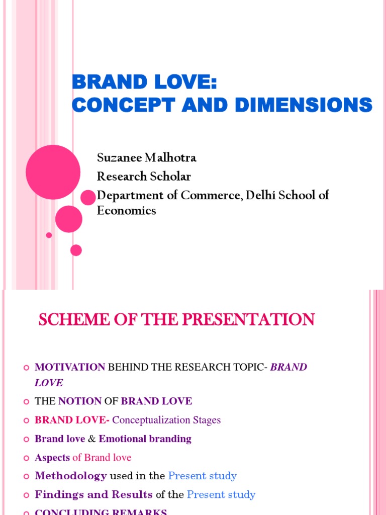 Understanding Brand Love Dimensions | PDF | Brand | Love