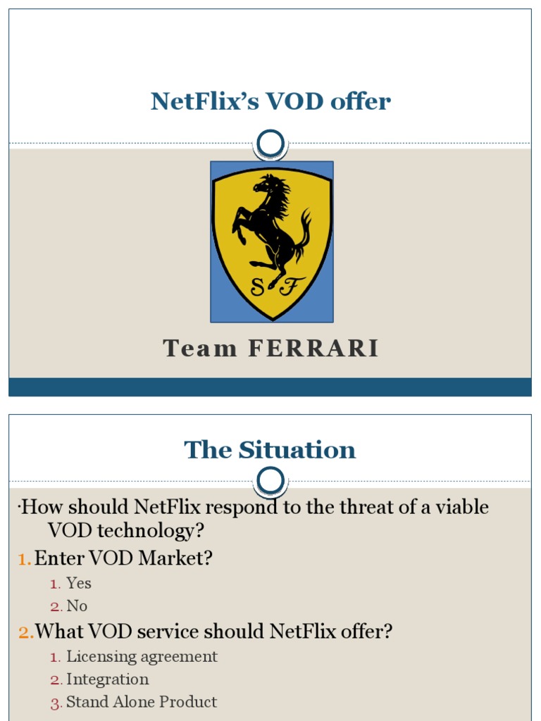 HBS Case Presentation NetFlix | PDF | Subscription Business Model | Netflix