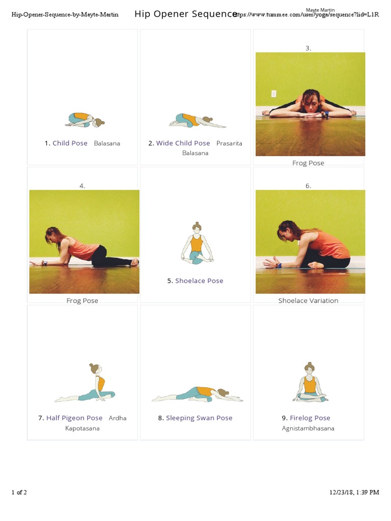 Child Pose Wide Child Pose: Balasana Prasarita Balasana | PDF