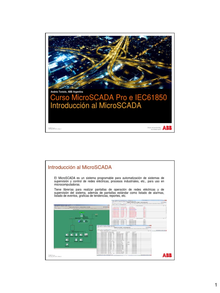 03 - Introducción Al MicroSCADA | PDF | Objeto (informática) | Scada