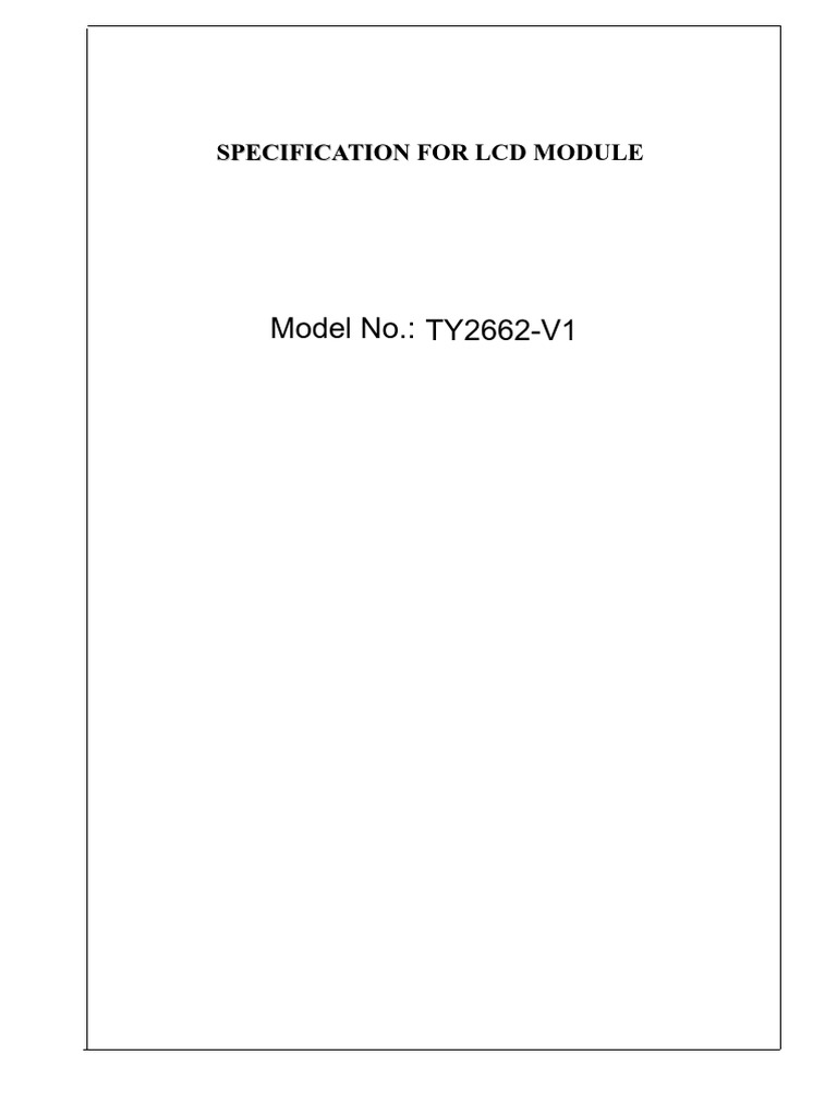 Ty2662 V1 | PDF | Computer Engineering | Information And Communications ...