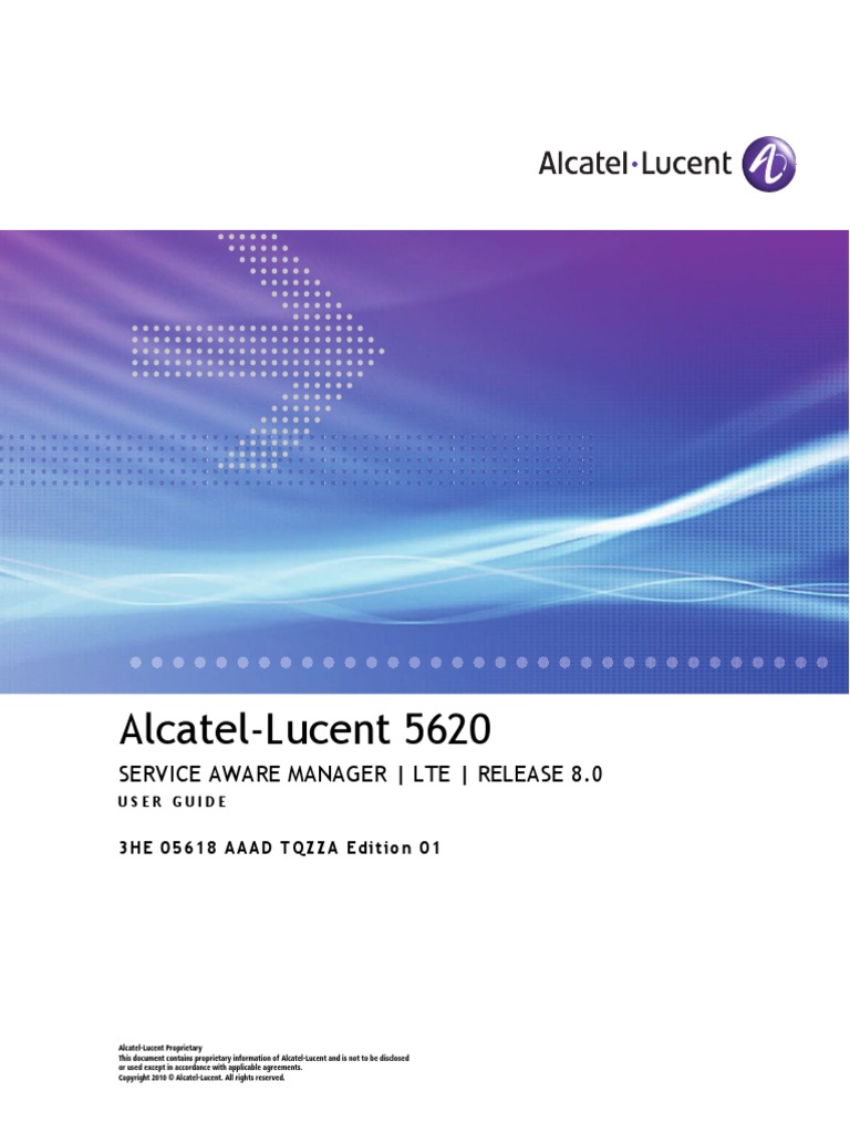 Alcatel-Lucent 5620 Sam | PDF | License | Bankruptcy