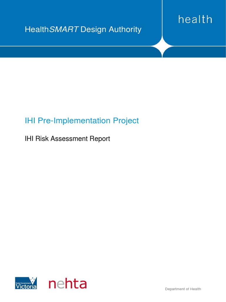 Healthsmart Design Authority: Ihi Pre-Implementation Project | PDF ...