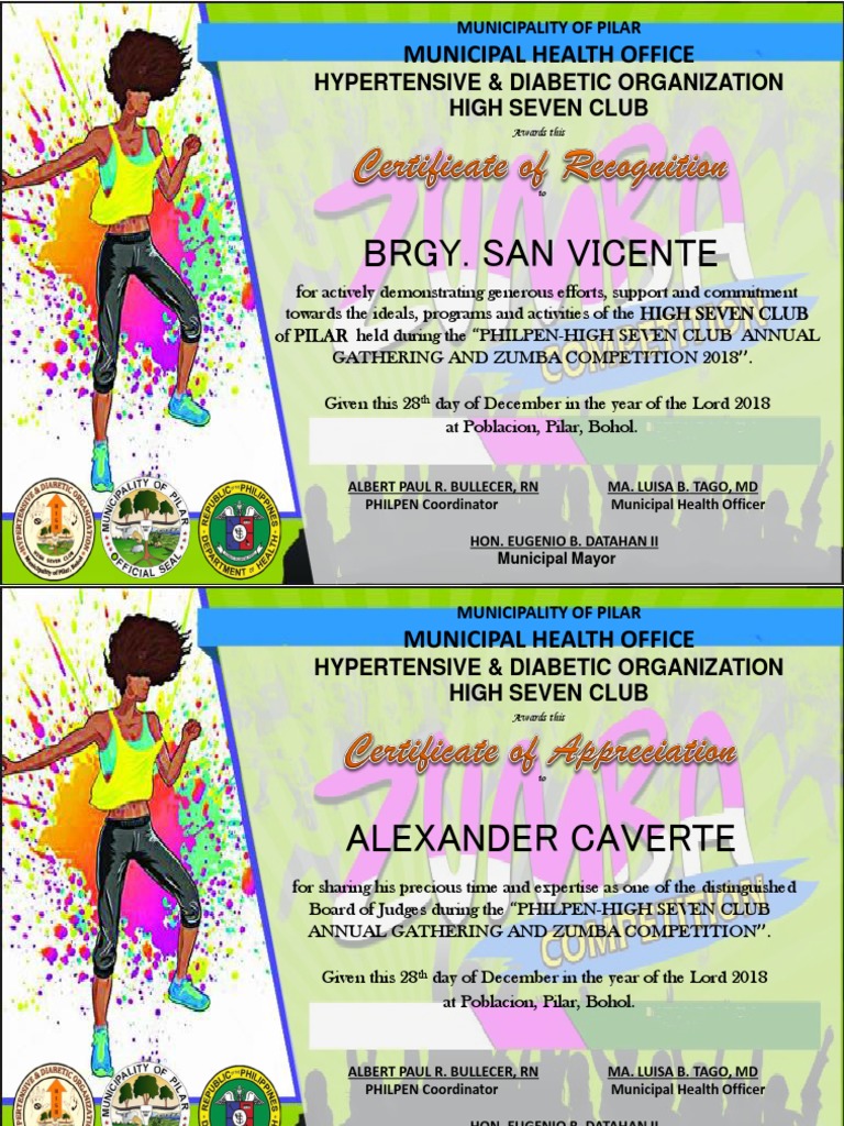 Pilar Health Awards & Recognition | PDF | Wellness | Medical