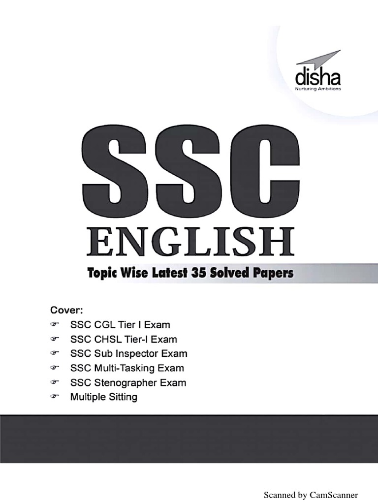 Disha SSC Eng 35 Topic | PDF | Google Play | Adjective