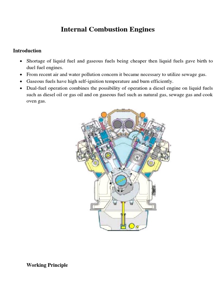 Internal Combustion Engines Pdf Internal Combustion Engine Diesel