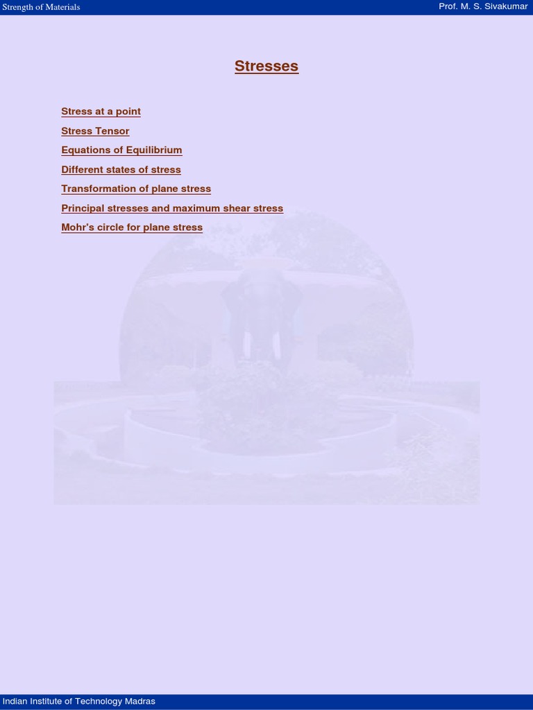 0.stress Notes Overview PDF | PDF