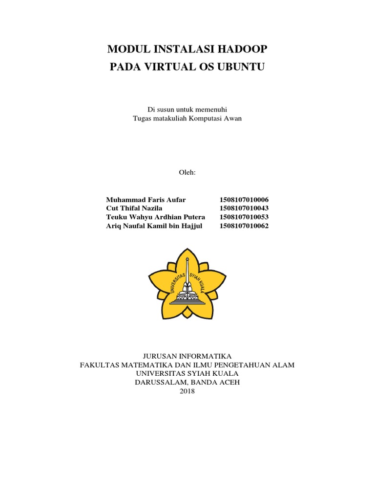 Modul Instalasi Hadoop | PDF | Bisnis | Teknologi & Rekayasa