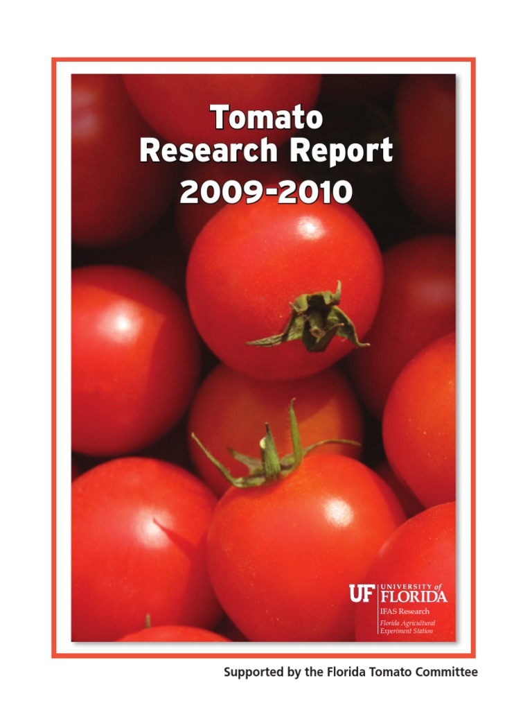 2010 Tomato Report | PDF | Plant Breeding | Genetic Linkage
