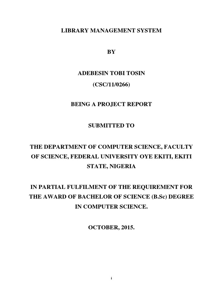 Library Management System 6 PDF | PDF | Libraries | Information Science